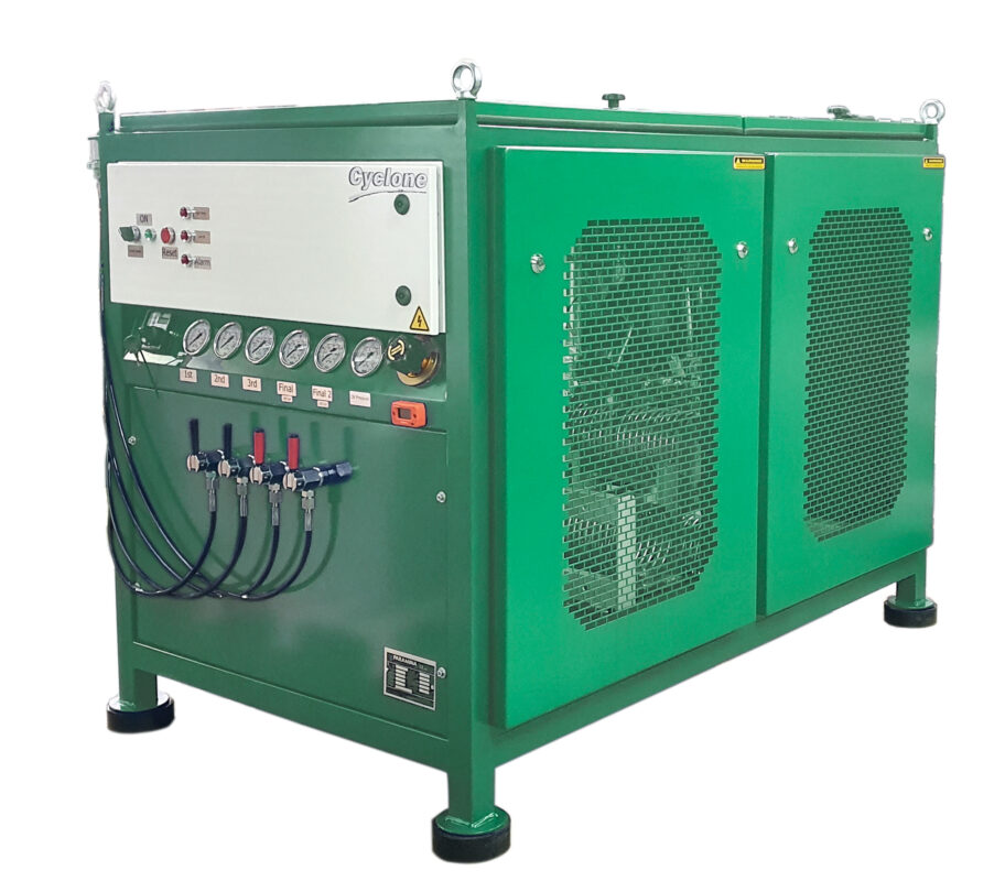 Cyclone Silent (400-600lit/min) - Divetek Compressors